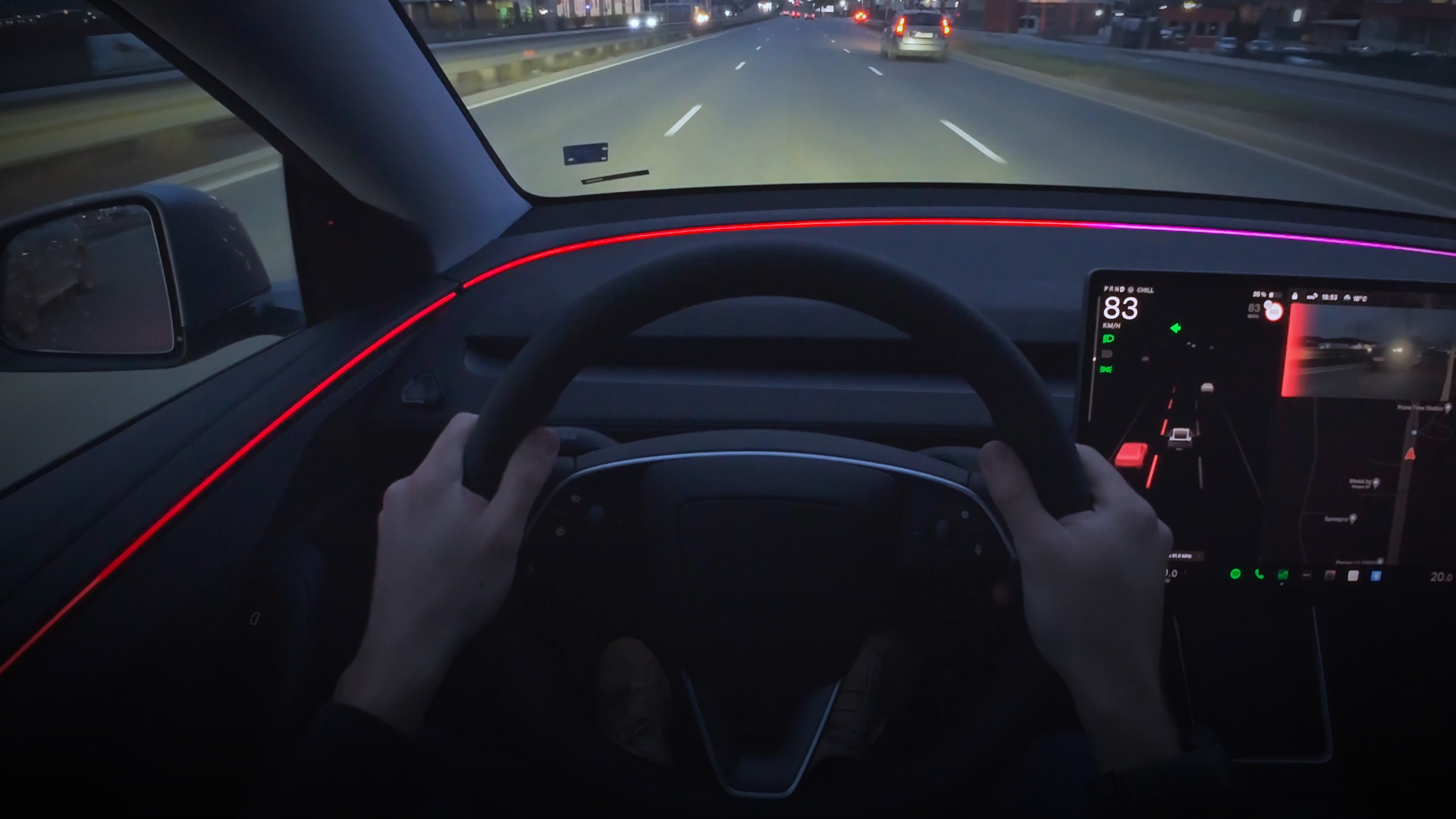 How to customize your Tesla RGB strip?