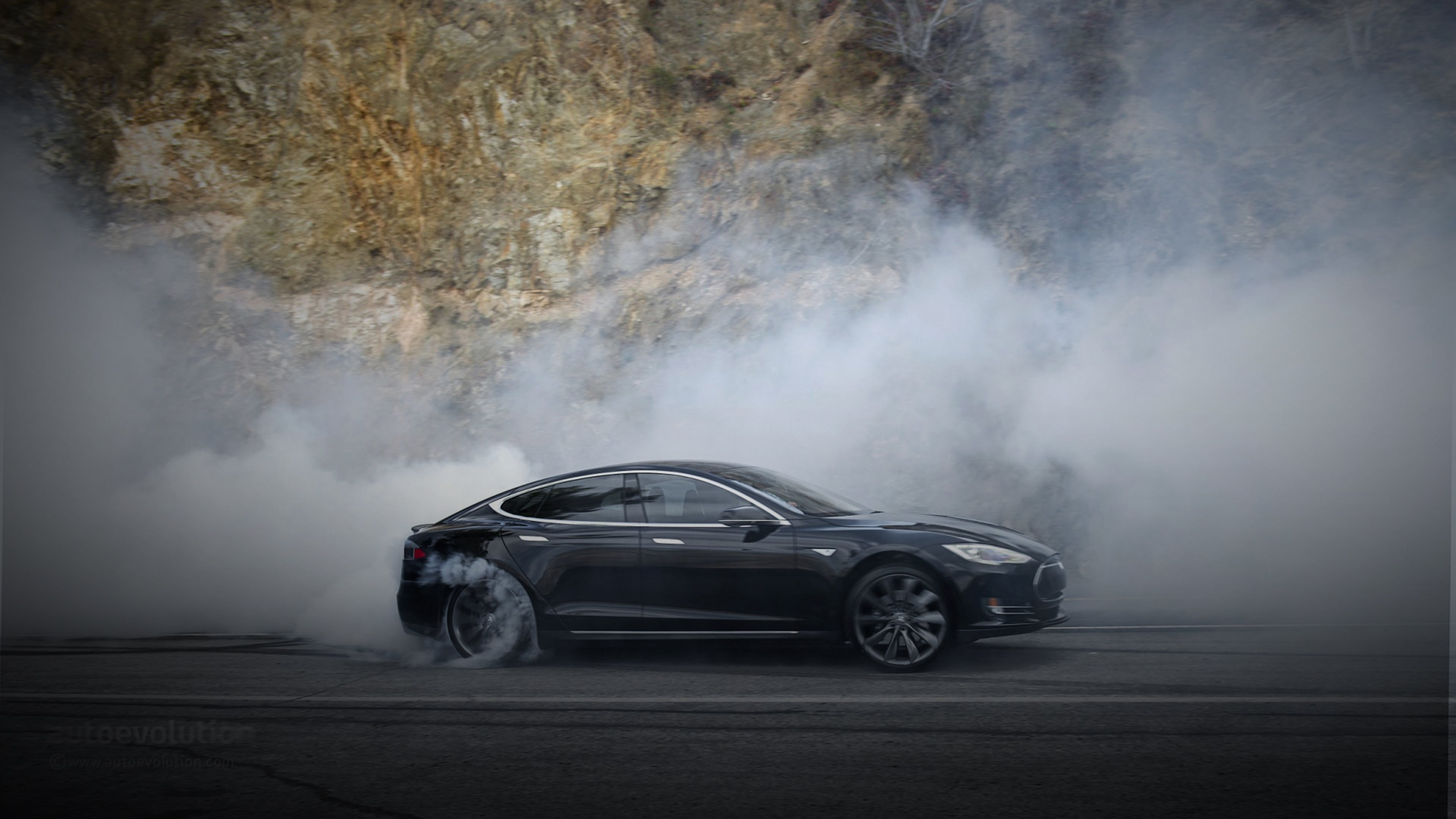 How to drift a Tesla?